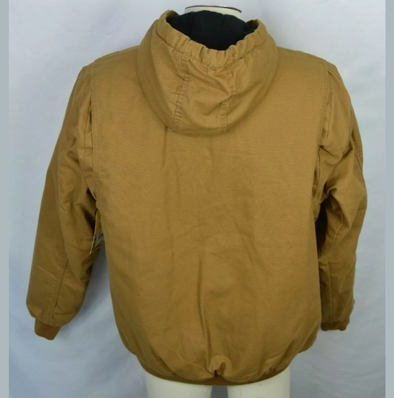 Brazos | Jackets & Coats | Brazos Mens Hooded Engineer Coat Tan Size ...